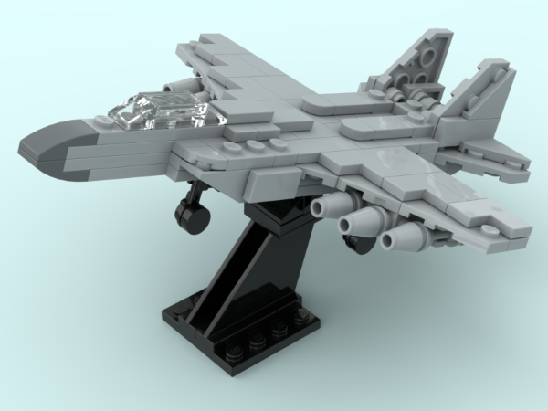 LEGO MOC F-15 Eagle mini by Trexrocks | Rebrickable - Build with LEGO