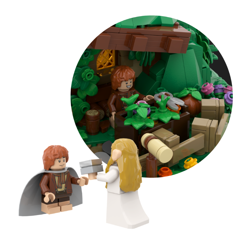 LEGO MOC The Shire - Samwise's Home by rebelnili | Rebrickable - Build ...