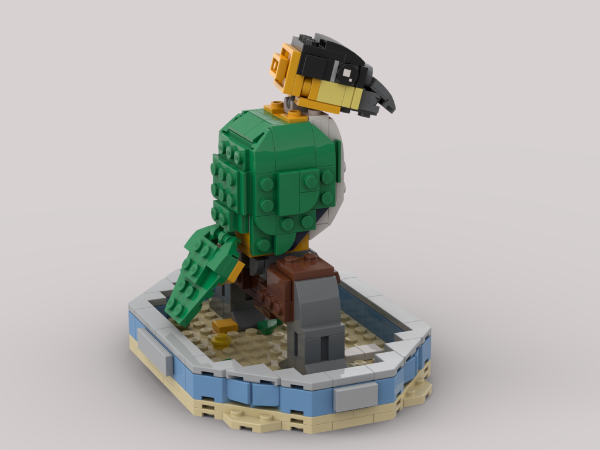 LEGO MOC-144642 Caique Parrot by Penguins and plastic | Rebrickable ...