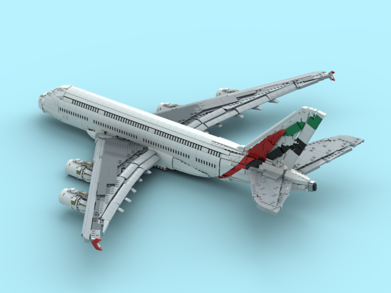 LEGO MOC-235903 Emirates Airbus A380 by ryangc_productions ...