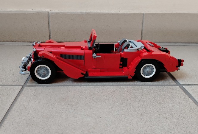 LEGO MOC 10321 DeVille 321 Roadster by Kirvet | Rebrickable - Build ...