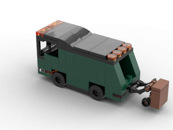 LEGO MOC Garbage Collector by P4tp4t | Rebrickable - Build with LEGO