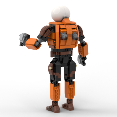 LEGO MOC Risk of Rain 2 Commando Action Figure by Brickhoi ...