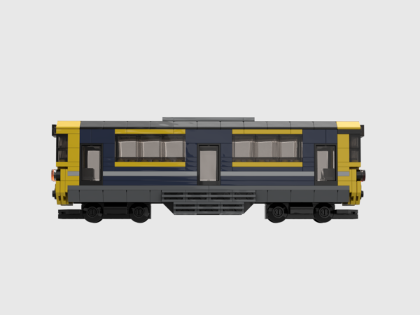 LEGO MOC Narrow-Gauge metro liner by Aspirin_1 | Rebrickable - Build ...