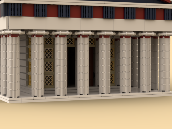 LEGO MOC The majestic Parthenon by Old-Brick | Rebrickable - Build with ...