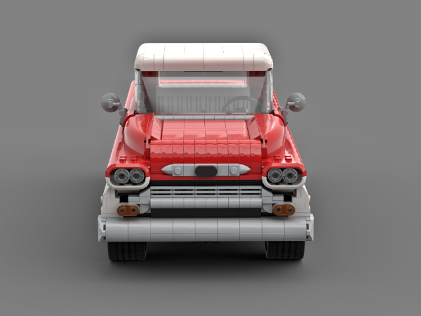 LEGO MOC Chevrolet Apache 1958 (Red version) by syzygy87 | Rebrickable ...