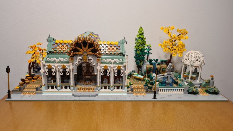 LEGO MOC Elven Market Hall - 10316 Rivendell Modification by PL MOCs ...