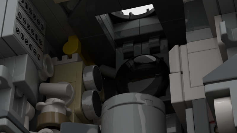 LEGO MOC NASA Apollo 11 LM Realism mod-Ascent Stage v1.0 by DadBricks ...