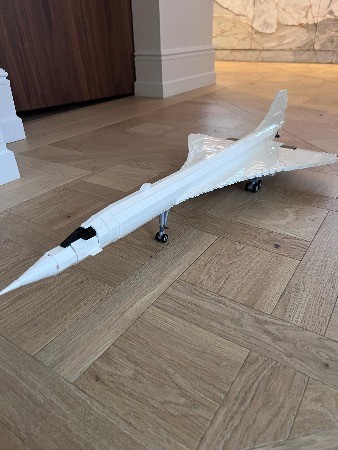 LEGO MOC 1:72 Scale Concorde by HandSolo99 | Rebrickable - Build with LEGO
