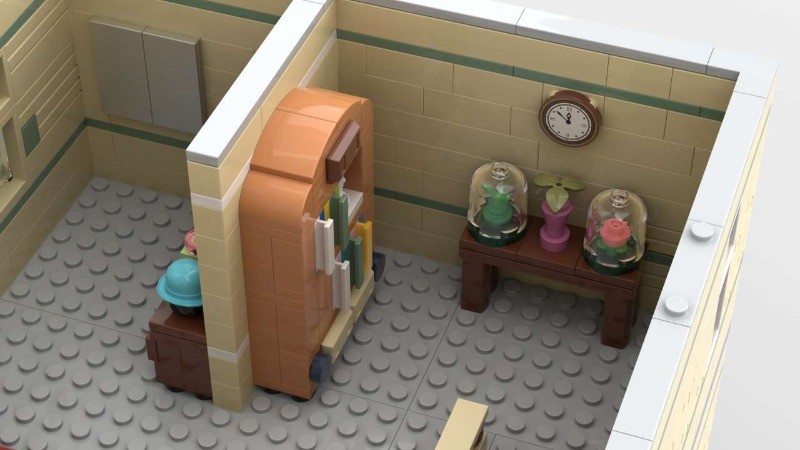 LEGO MOC Pastry shop & luxury duplex by Brickflowers | Rebrickable ...