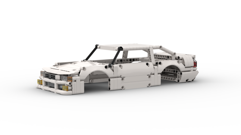 LEGO MOC-199932 BMW E36 WHITE car body by lego_xtremcar | Rebrickable ...