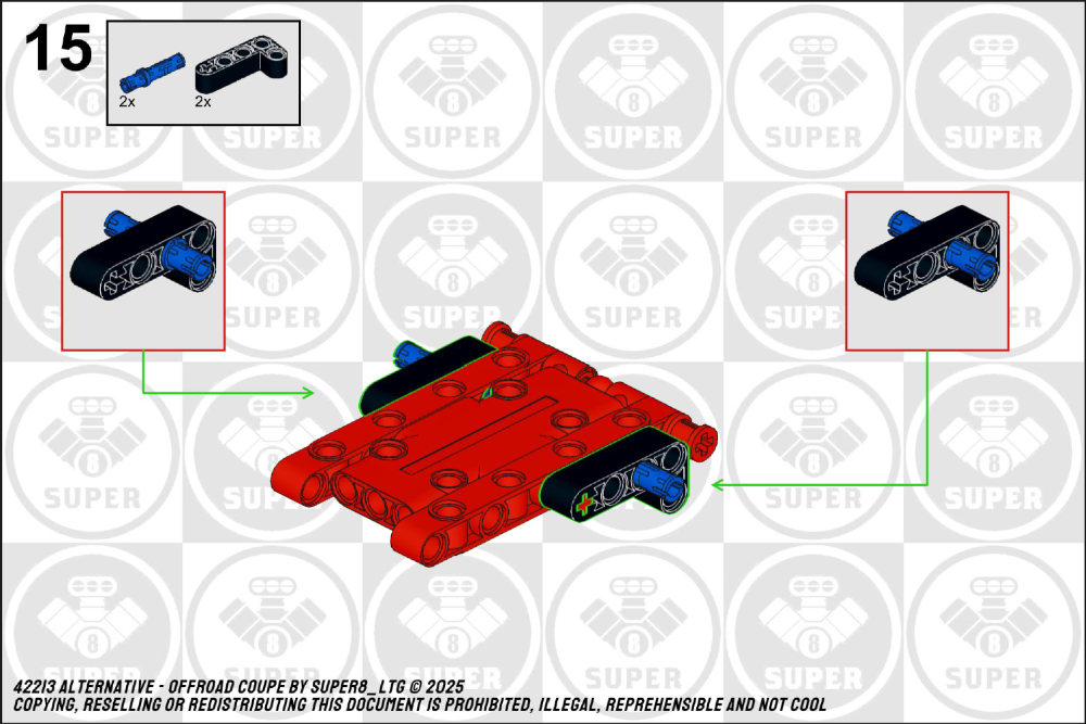 LEGO MOC-235334 42213 Alternative model - Offroad Coupe by SUPER8_LTG ...