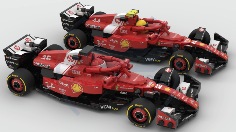 LEGO MOC-213957 F1 SF-25 by Pit Lane Bricks Factory | Rebrickable ...