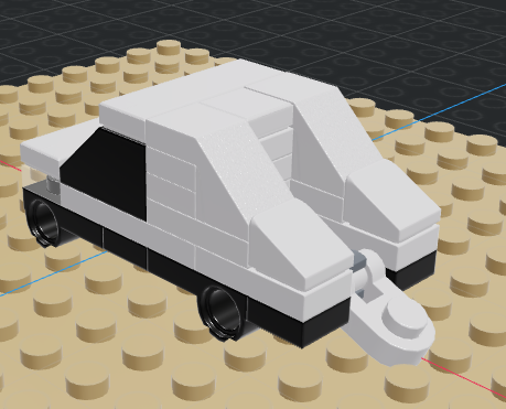 LEGO MOC-164209 Tesla Cybertruck by DLQuin™ | Rebrickable - Build with LEGO