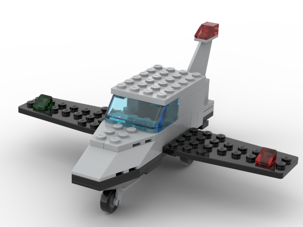 LEGO MOC Simple plane by P4tp4t | Rebrickable - Build with LEGO