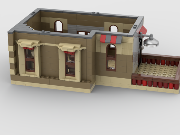 LEGO MOC Pub and Candy shop, Alternate build of the Lego10232 by ...