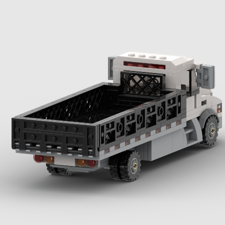 LEGO MOC Service truck V2 by CrazyCreeper39 | Rebrickable - Build with LEGO