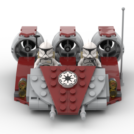 LEGO MOC-166459 Swamp Speeder by Mirage_ | Rebrickable - Build with LEGO