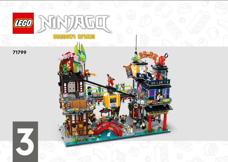 Review: 71799-1 - NINJAGO City Markets | Rebrickable - Build with LEGO