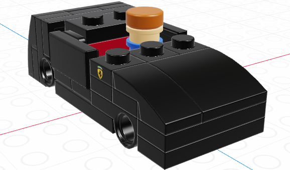 LEGO MOC Ferrari Monza SP2 by DLQuin™ | Rebrickable - Build with LEGO