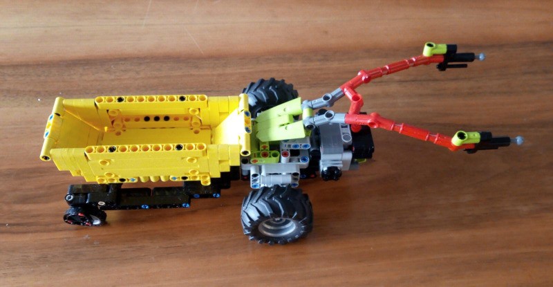 LEGO MOC Wheelbarrow for Single-Axle Tractor by Larsagri | Rebrickable ...
