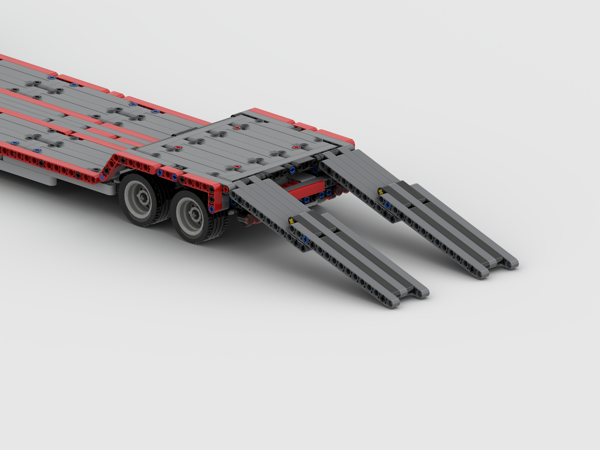 LEGO MOC Low Loader (42098 C-Model) by jannikgo | Rebrickable - Build ...