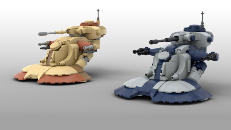 LEGO MOC-160104 AAT(Armored Attack Tank) by artizan | Rebrickable ...