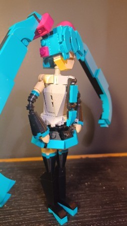 LEGO MOC Hatsune Miku by Joshua Nelson Builds | Rebrickable - Build ...
