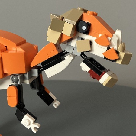 LEGO MOC 31129 Pachycephalosaurus by Ambrosino | Rebrickable - Build ...