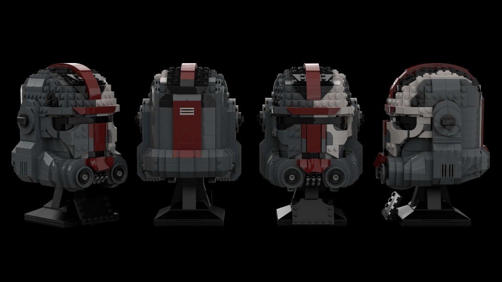 LEGO MOC-227497 Pack Helmet the Bad Batch by Alex_BricKartuss ...