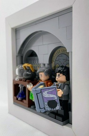 LEGO MOC Potions class - Framed by thestudsnstuff | Rebrickable - Build ...