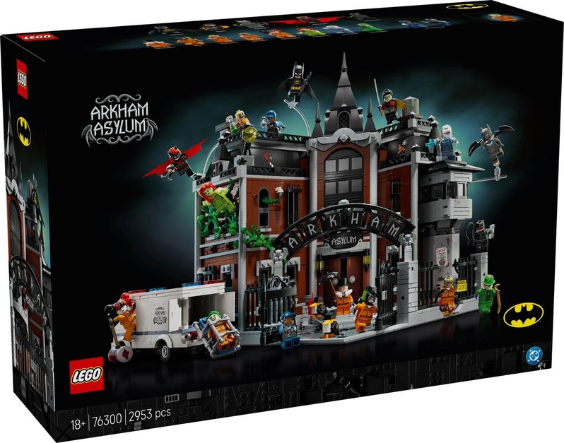 Review: 76300-1 - Arkham Asylum | Rebrickable - Build with LEGO