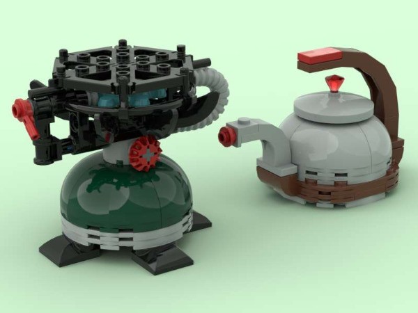 LEGO MOC Camping-Stove and Kettle by StephEm | Rebrickable - Build with ...