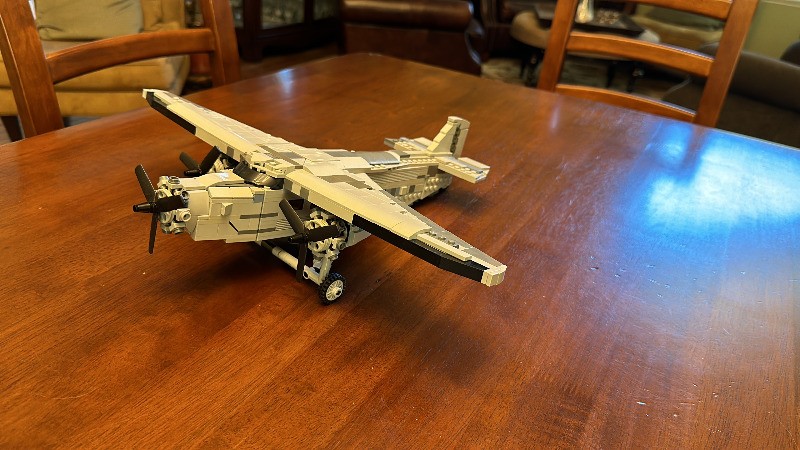 LEGO MOC-154614 Lao Che's Tri-motor by Andrew1111 | Rebrickable - Build ...