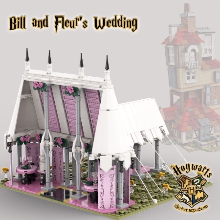 LEGO MOC Bill And Fleur's Wedding Tent by micmacpadwac | Rebrickable ...