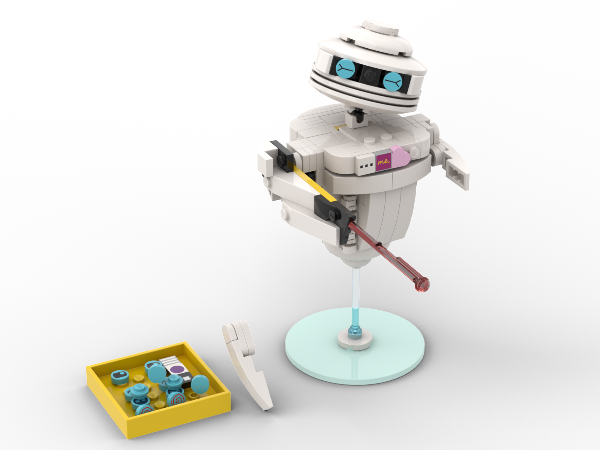 LEGO MOC Eve Robot by PedroJ | Rebrickable - Build with LEGO