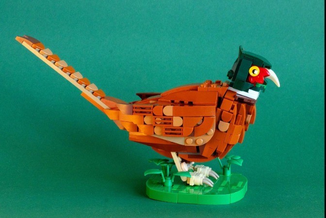 LEGO MOC-183592 Pheasant by SKABRAM | Rebrickable - Build with LEGO