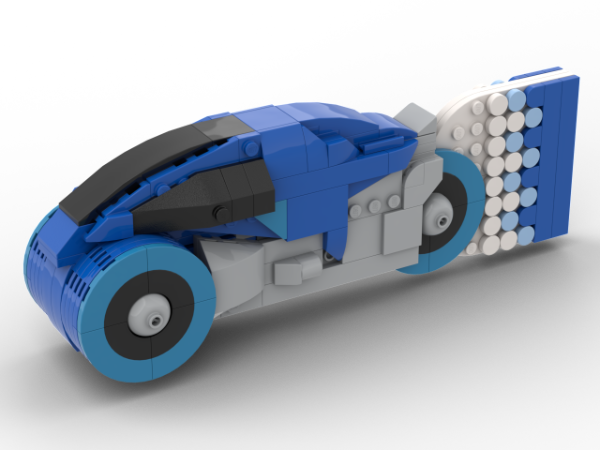 LEGO MOC TRON Lightcycle (1982) by abracada_brick | Rebrickable - Build ...