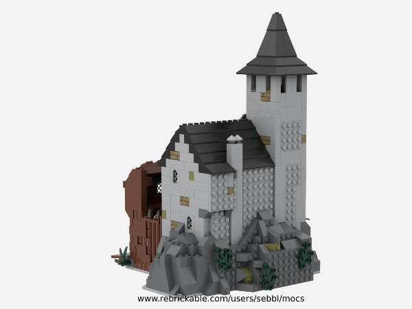 LEGO MOC Beloved Brick-built Castle by sebbl | Rebrickable - Build with ...