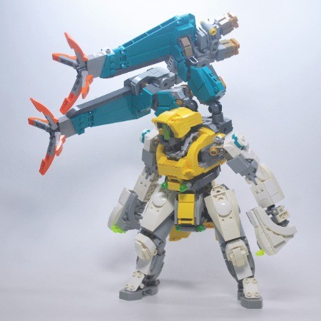 LEGO MOC Utility Mech by ketlogs_mechs_and_mocs | Rebrickable - Build ...