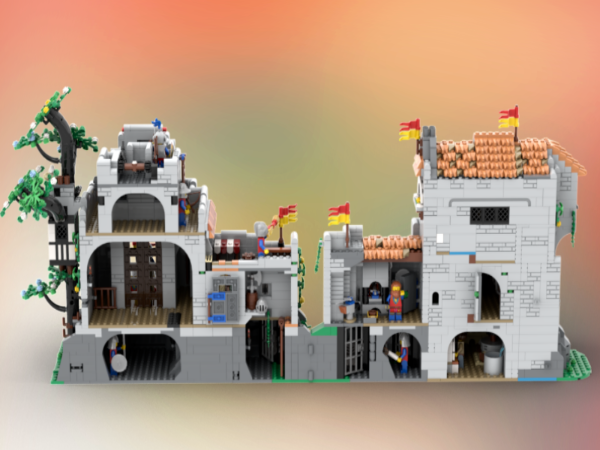 LEGO MOC Lion's caslte by J_sbricks | Rebrickable - Build with LEGO