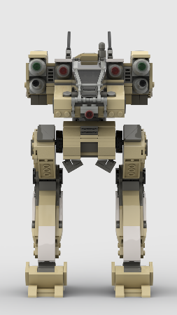 LEGO MOC Battletech Flea (desert camo) by LoreOfMetal | Rebrickable ...