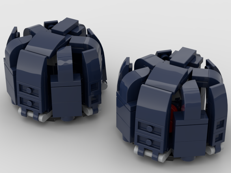 LEGO MOC Lego Legion Imperialis-Legiones Astartes Drop Pods by GargonLe ...