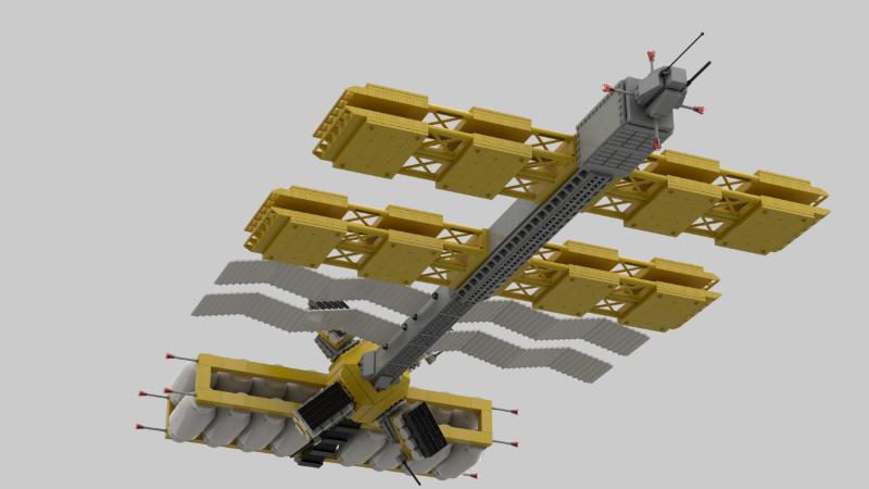 LEGO MOC Rapid Orbital Deployment System by Futurism_Lego | Rebrickable ...