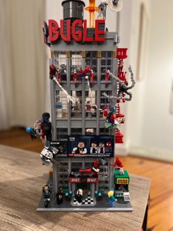 LEGO MOC Daily Bugle Re-Scaled Mod by Stonewall Bricks | Rebrickable ...
