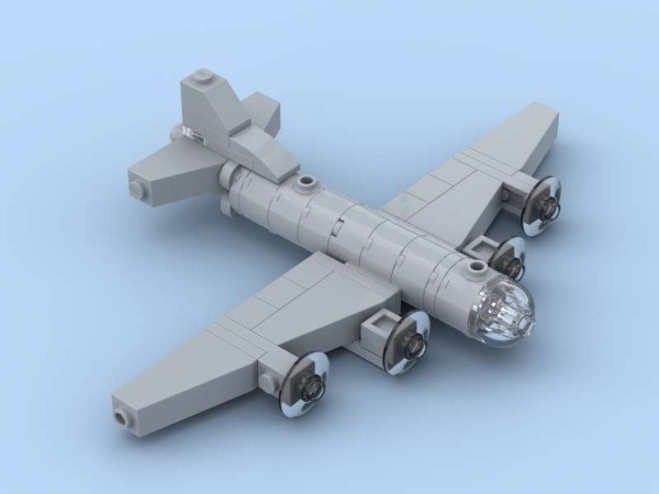 LEGO MOC B-29 Superfortress 1:275 by ej76az | Rebrickable - Build with LEGO