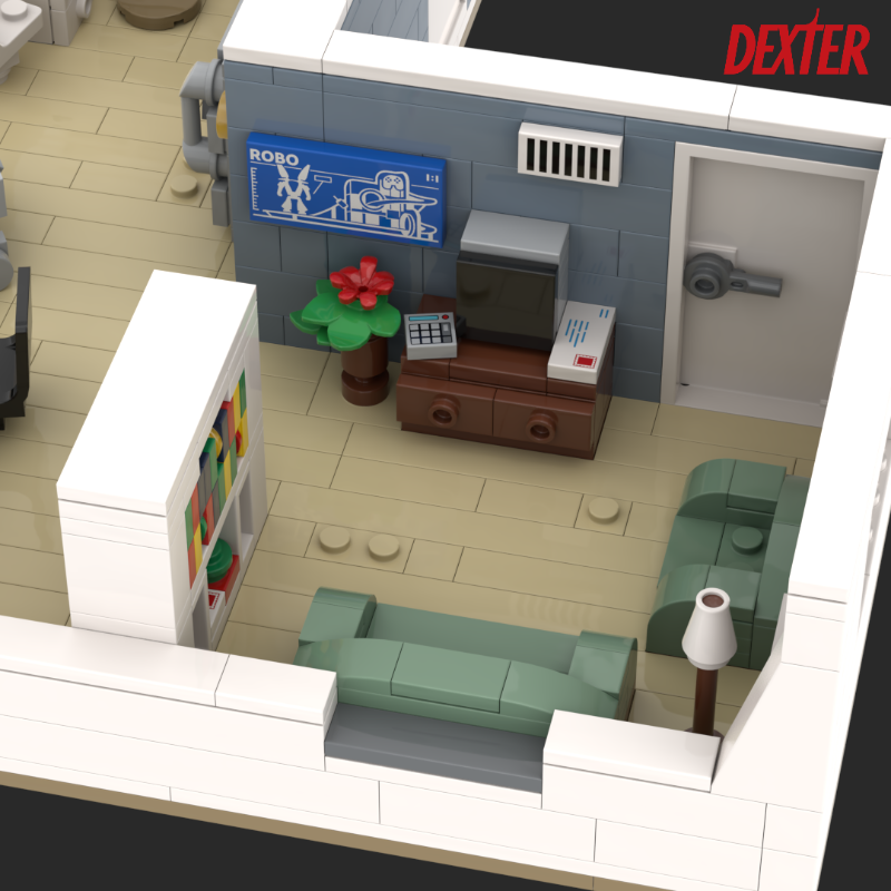 LEGO MOC-235660 Dexter Apartment - Dexter Morgan's Apartment! by ...