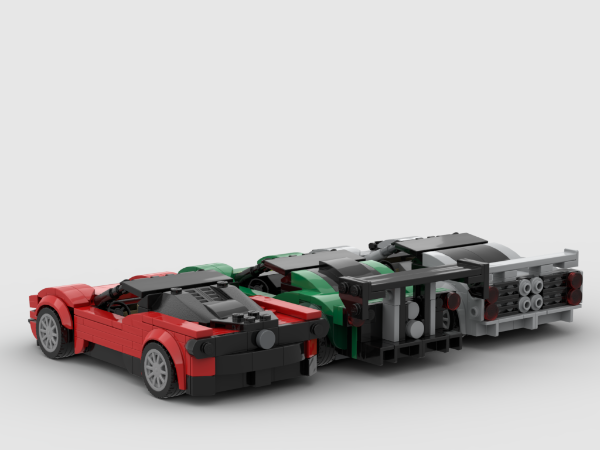 LEGO MOC The history of Pagani 2 by 6th gear | Rebrickable - Build with ...