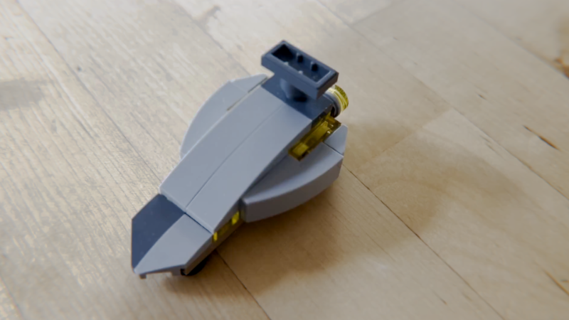 LEGO MOC-207552 star destroying space ship (alt build of invisible hand ...