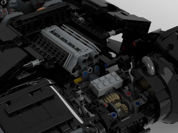 LEGO MOC BVS: Dawn of Justice Batmobile by Pageyboy | Rebrickable ...